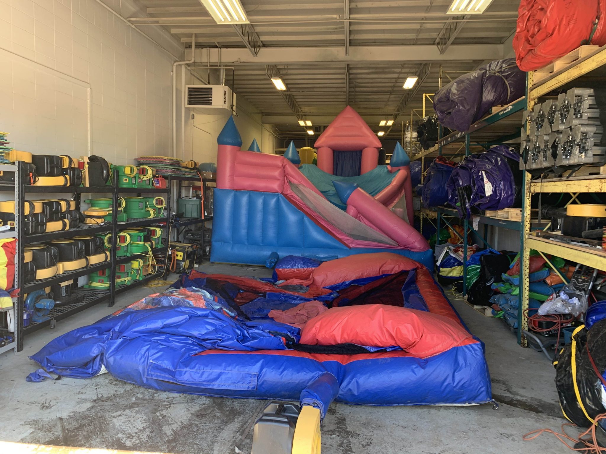 Cleaning Process | Edmonton Bouncy Castle