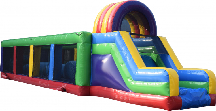 52' Extreme Warrior Jump | Edmonton Bouncy Castle